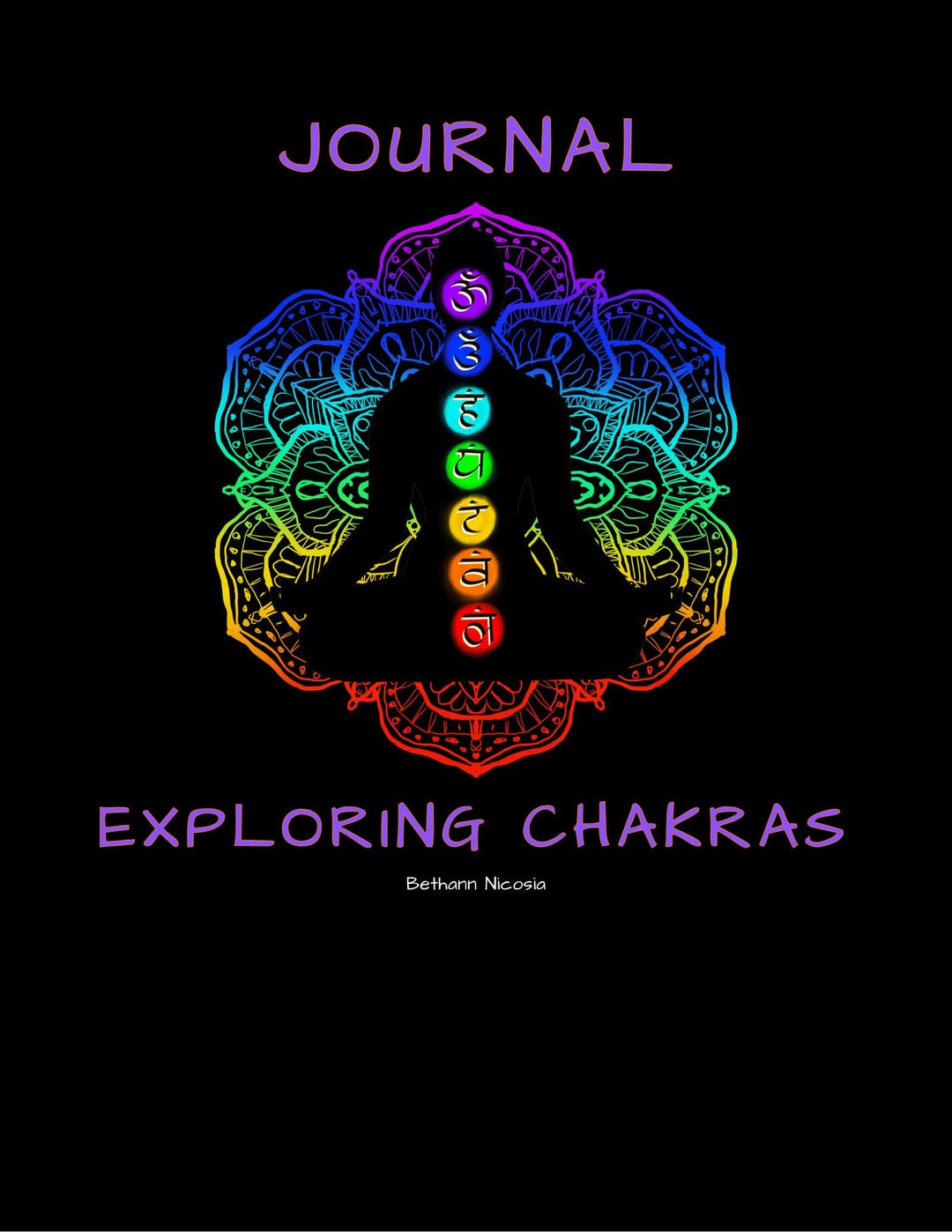 Exploring Chakras Journal - 268 Page Printable Guided Energy Healing ...