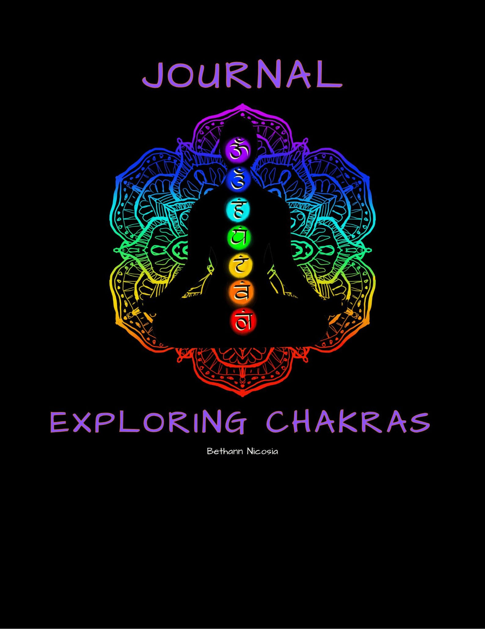 Exploring Chakras Journal - 268 Page Printable Guided Energy Healing ...
