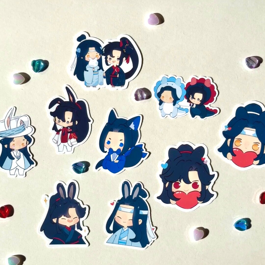 Mdzs/the Untamed Stickers - Etsy