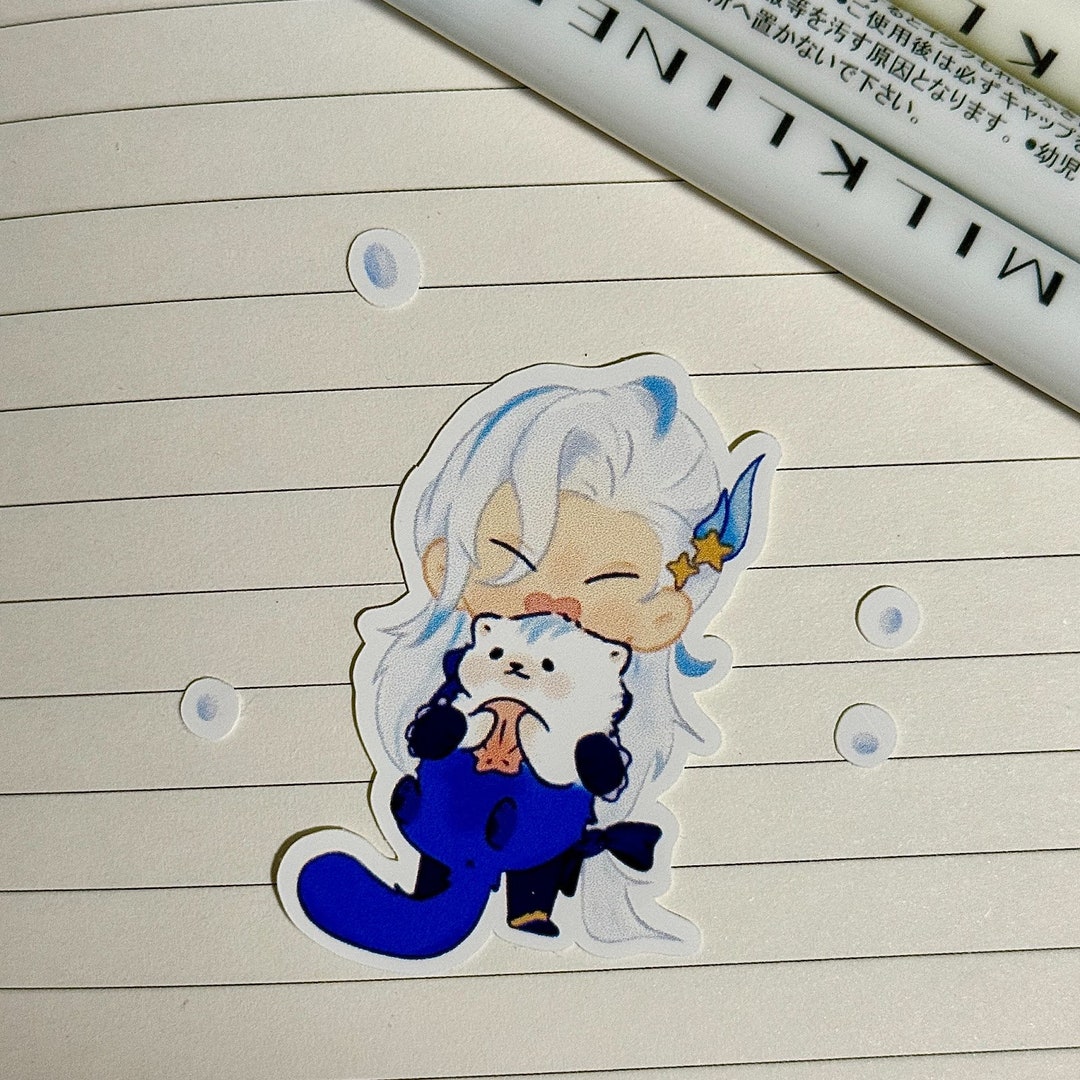 Genshin Impact Neuvillette Sticker - Etsy