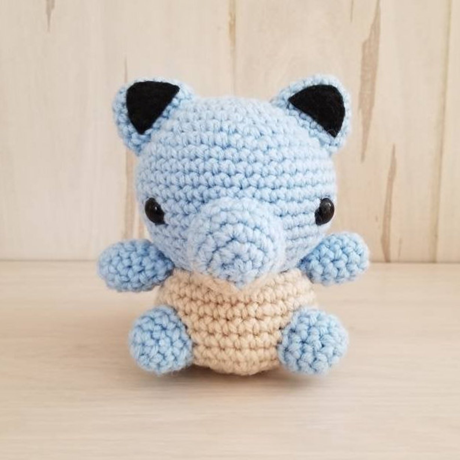 Blastoise Crochet Amigurumi Pokemon - Etsy