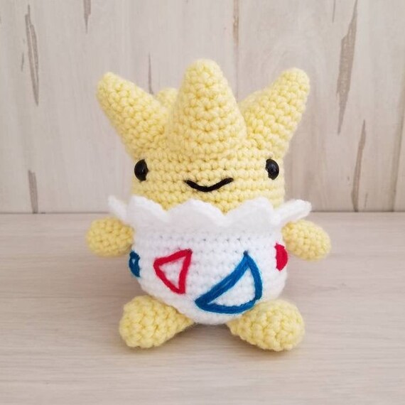 Togepi Crochet Amigurumi Pokemon | Etsy