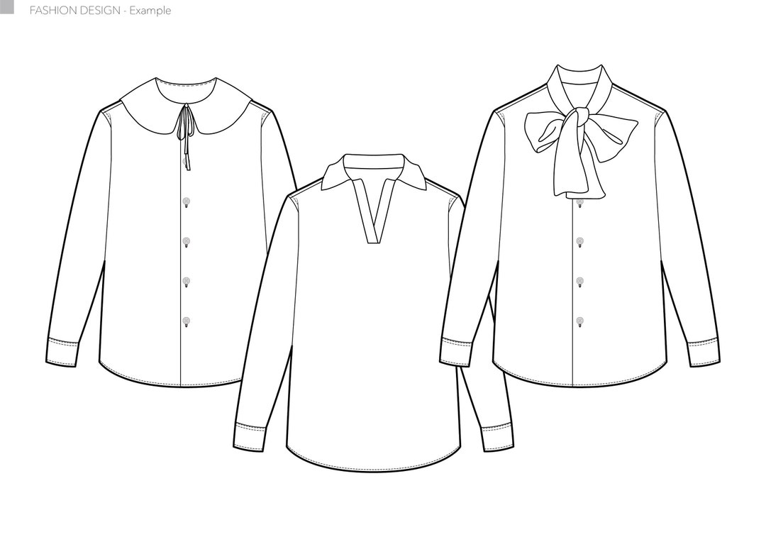 Vector Collars Library for Adobe Illustrator - Etsy