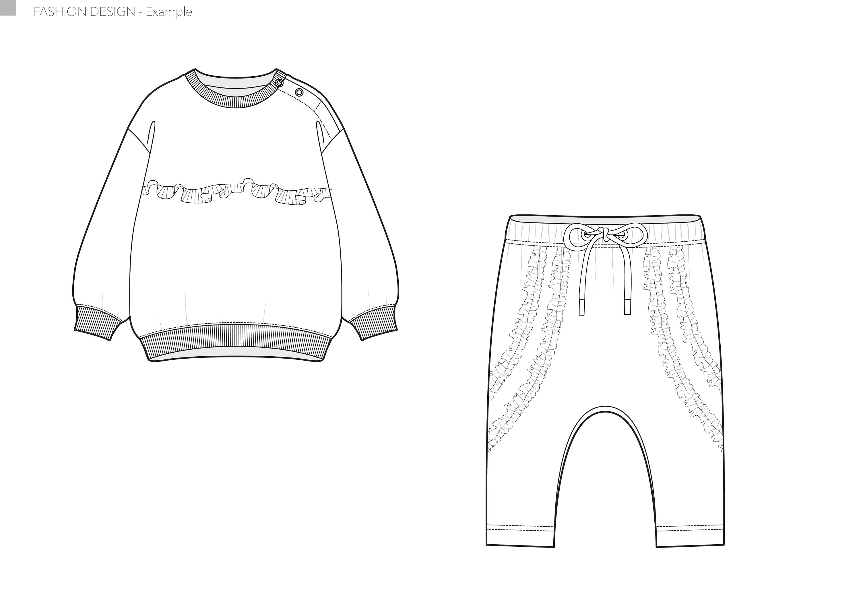 Vector Ruffles Library for Adobe Illustrator - Etsy