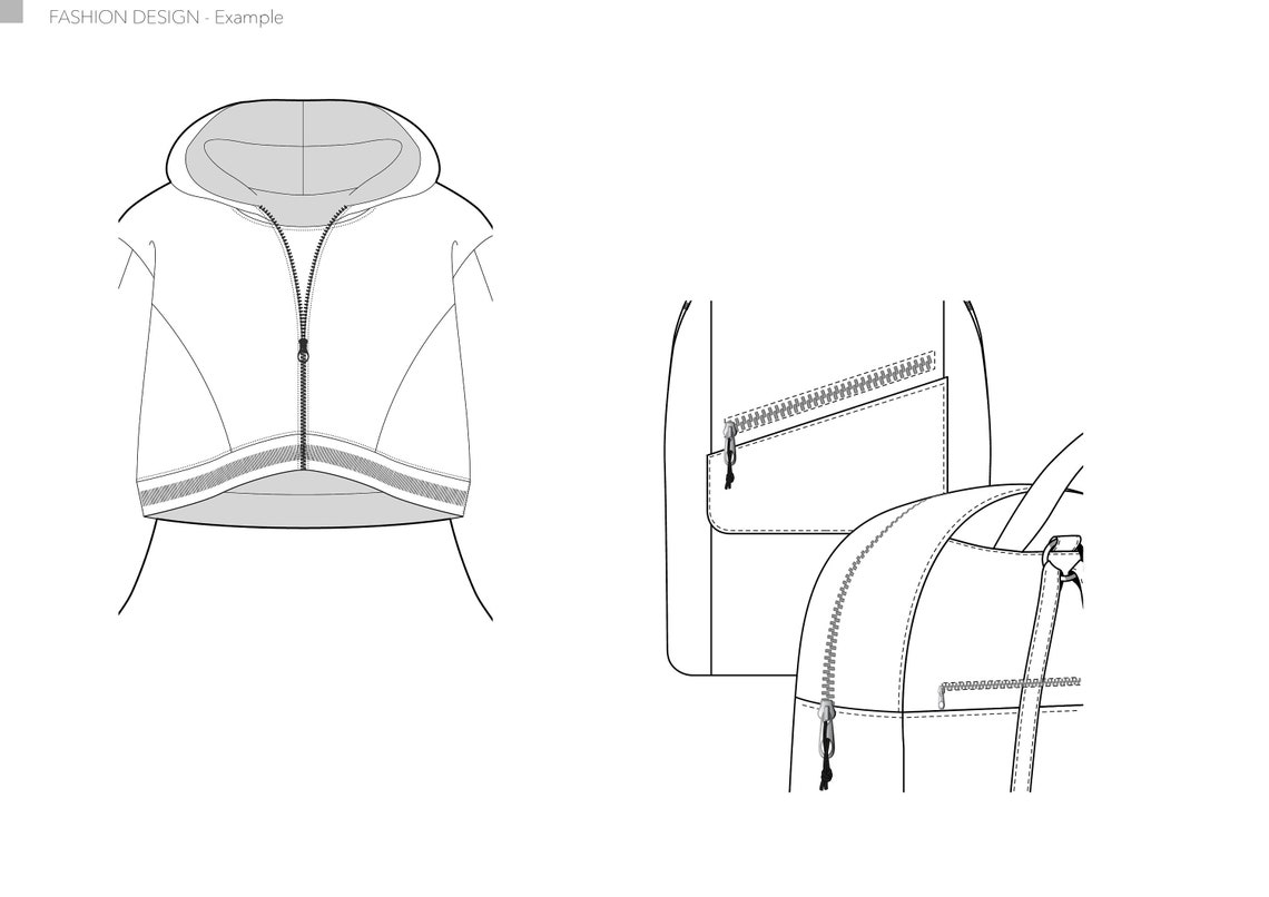 Vector Zipper and Zipper Pullers Library for Adobe Illustrator - Etsy