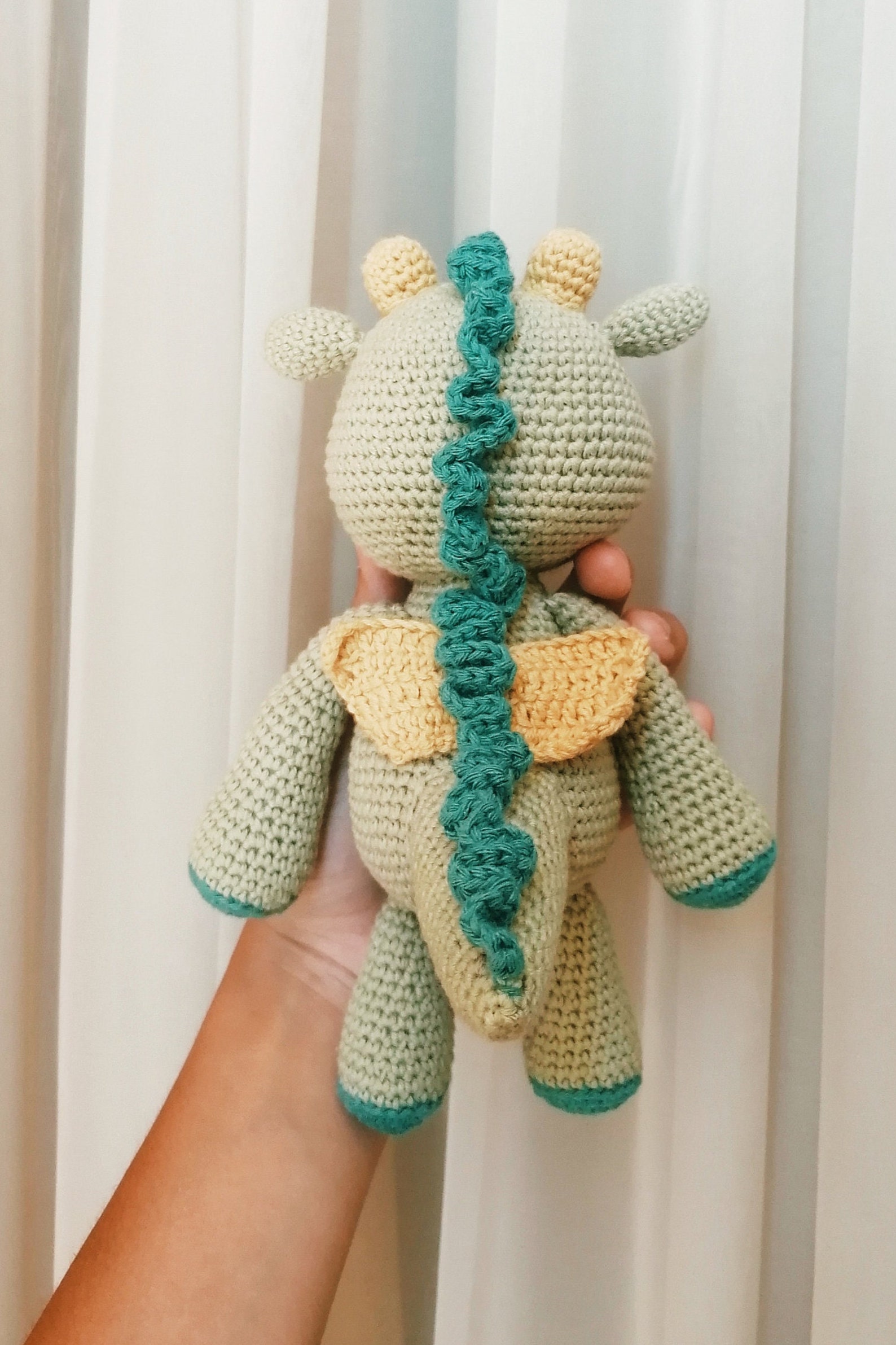 PATTERN Amigurumi Dragon Crochet, PDF With Images (english and ...