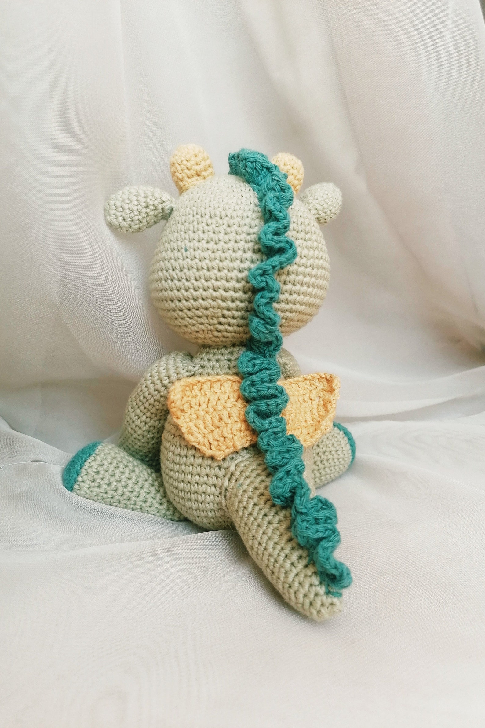 PATTERN Amigurumi Dragon Crochet PDF With Images english and - Etsy