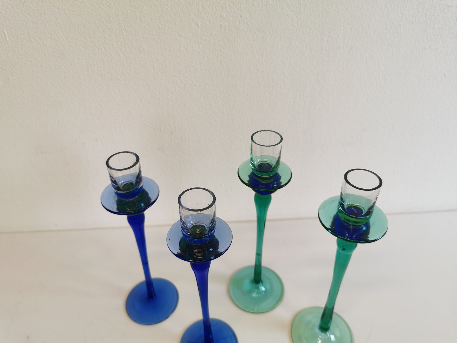 Fantastically Beautiful Candlesticks From Danish Holmegaard - Etsy
