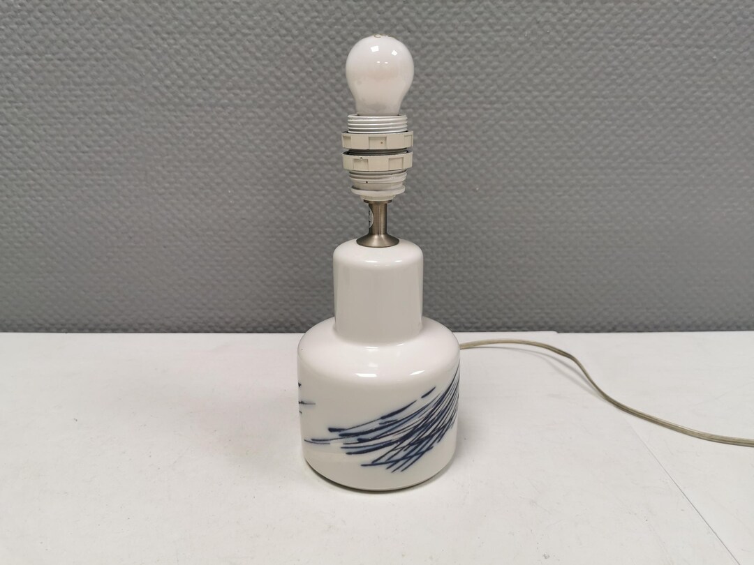 Royal Copenhagen Avena Porcelain Table Lamp No. 22792, Designed by Ivan ...