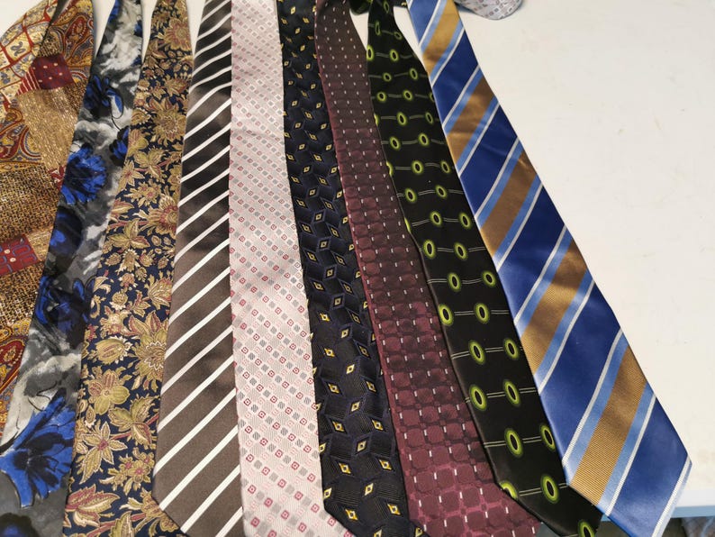 10 Beautiful Designer Vintage Ties From Italy, France and More - Etsy