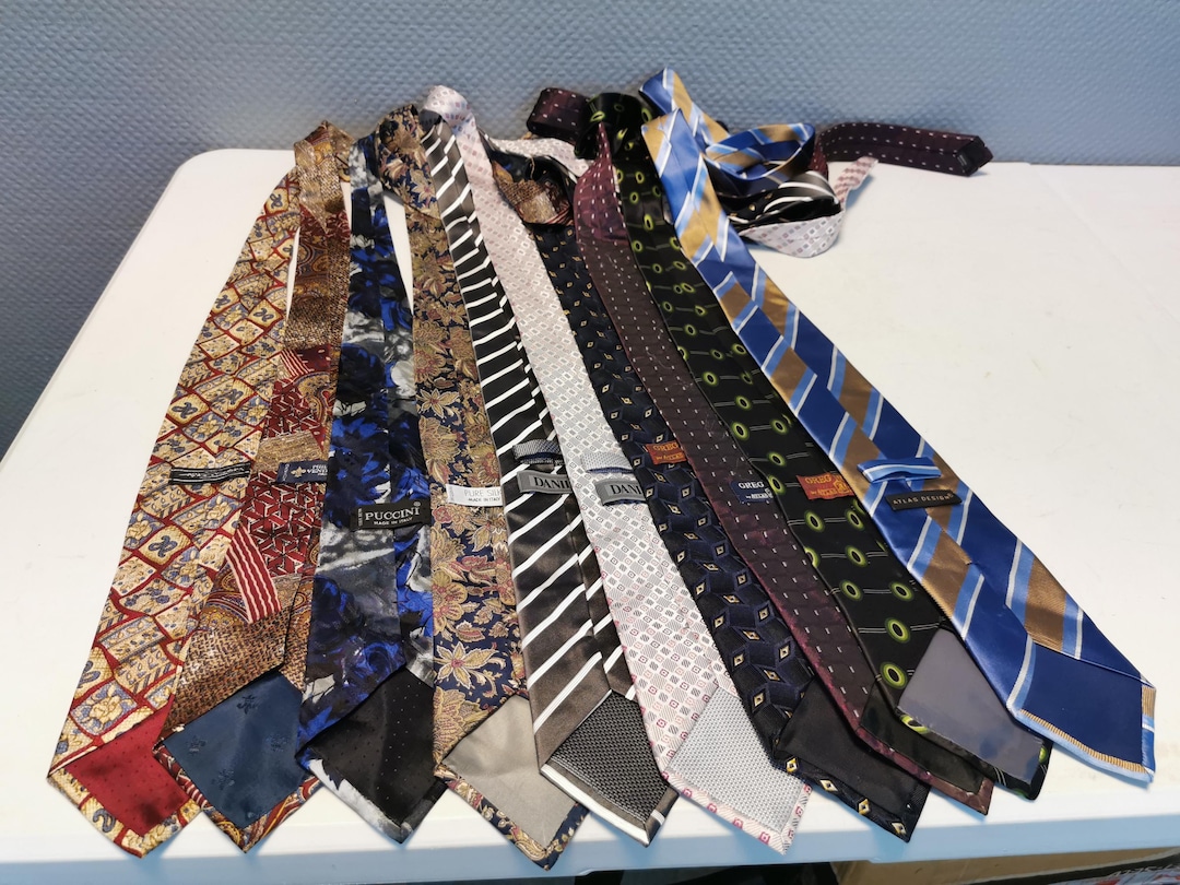 10 Beautiful Designer Vintage Ties From Italy, France and More - Etsy