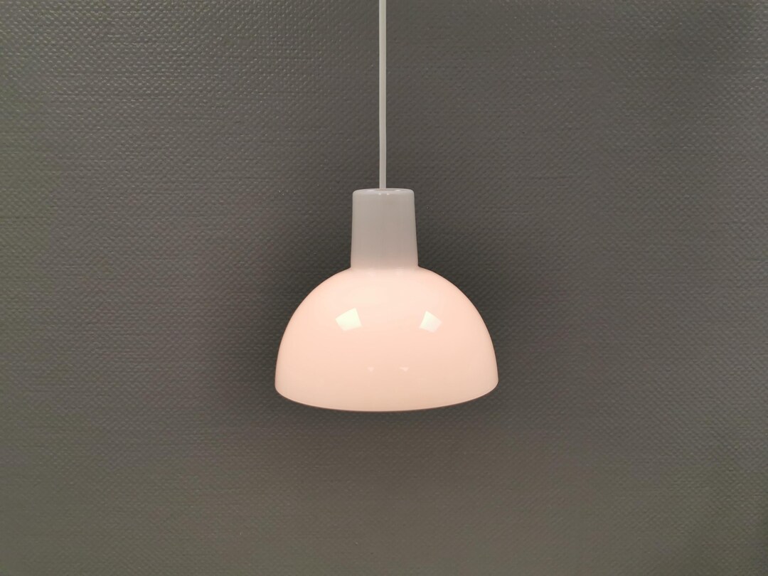Beautiful and Rare Hanging Lamp Produced at Holmegaard Glass Factory ...