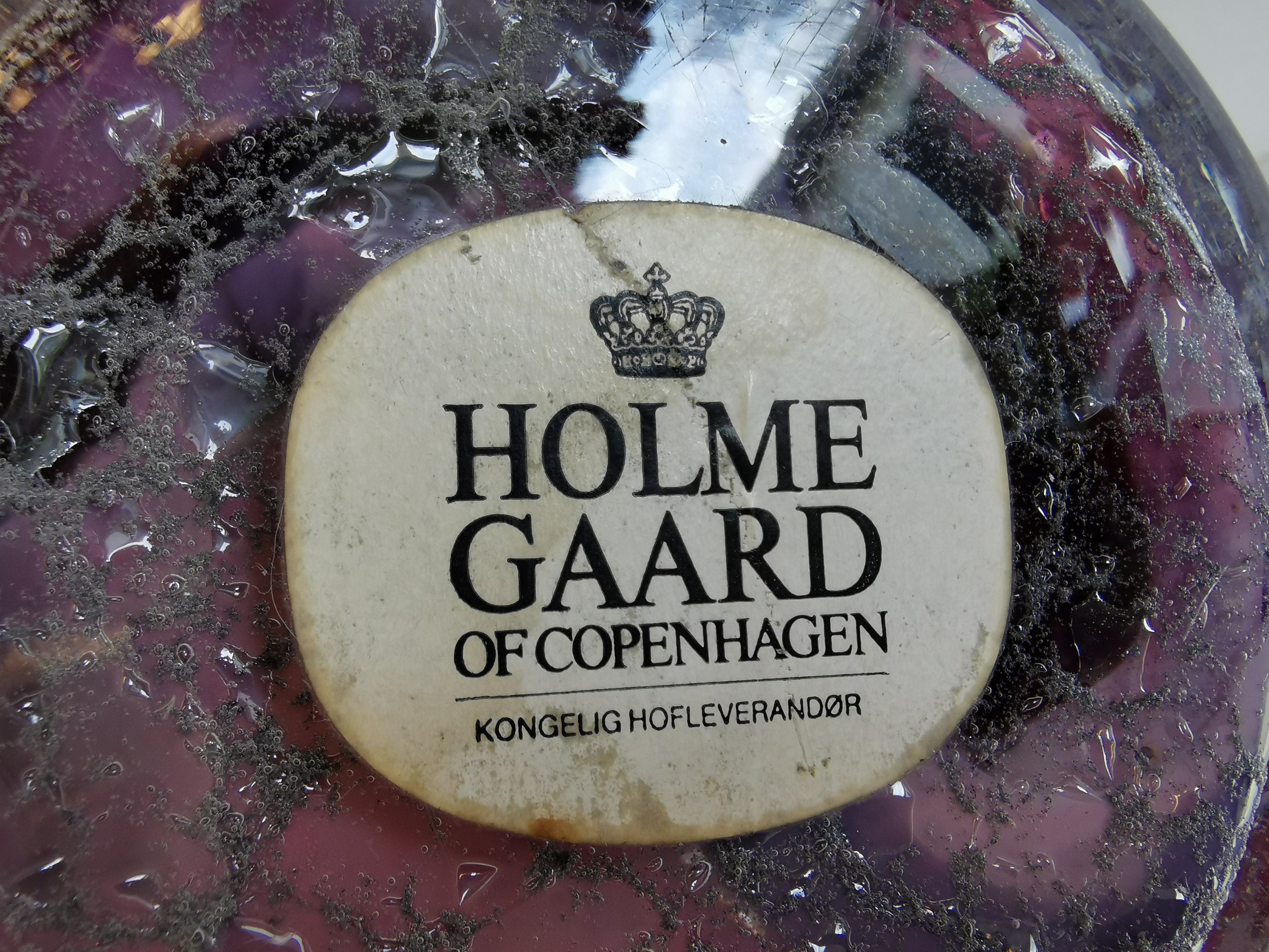 Extremely Beautiful Danish Holmegaard Table Lamp. Made in the - Etsy