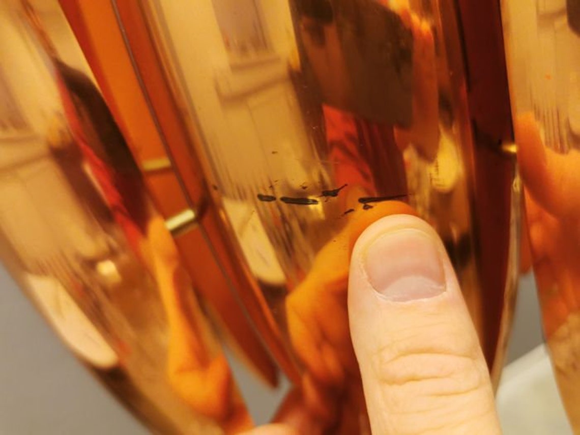 Extremly Design Lamp, Model Kastor in Solid Copper, Designed by Jo ...