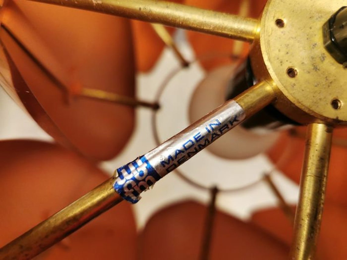 Extremly Design Lamp, Model Kastor in Solid Copper, Designed by Jo ...