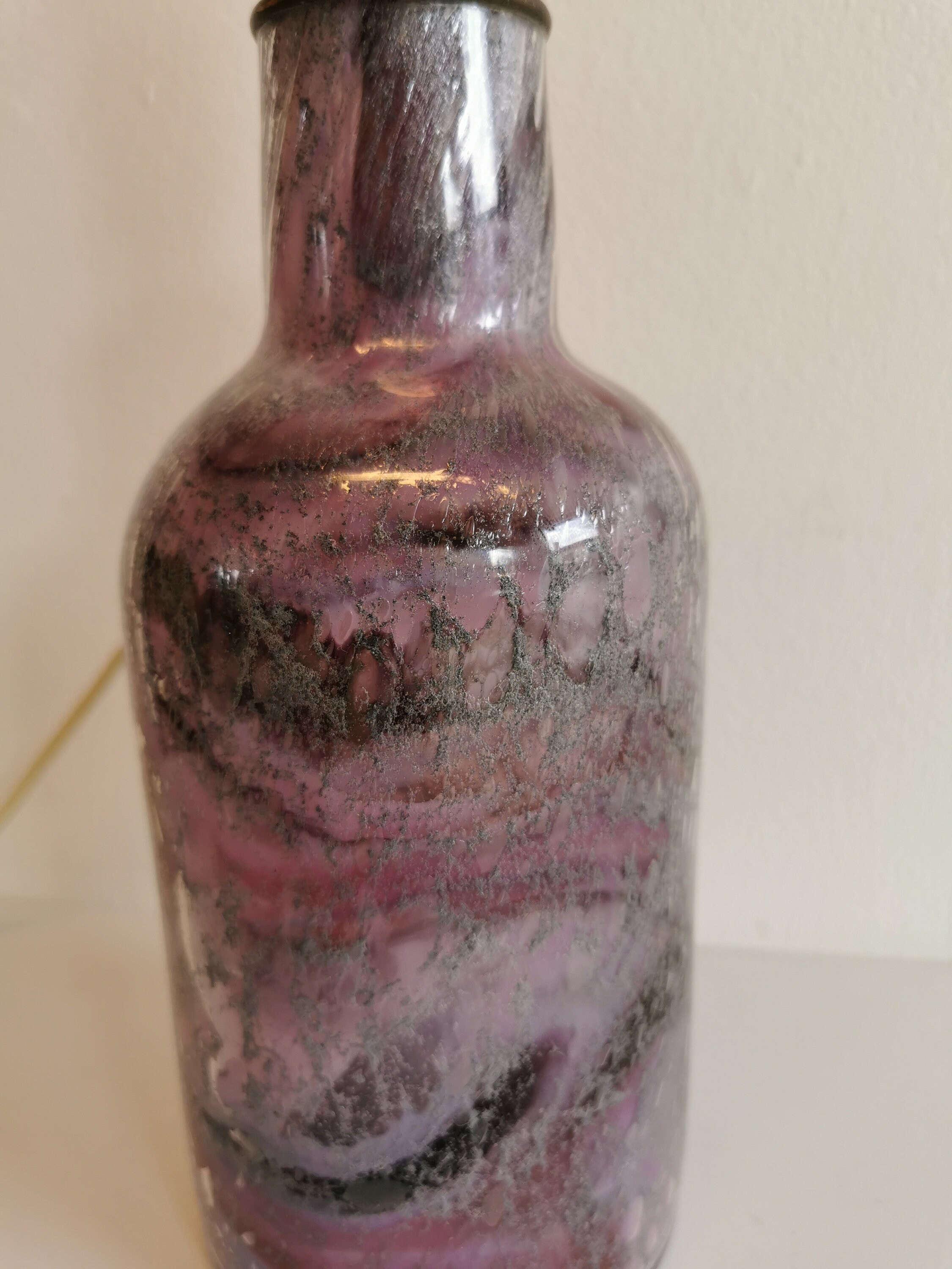 Extremely Beautiful Danish Holmegaard Table Lamp. Made in the Very ...