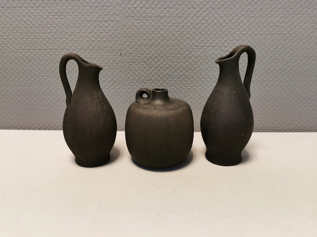 Beautiful Ceramics From Danish Dagnæs Ceramics 1970s. With Grooves. - Etsy