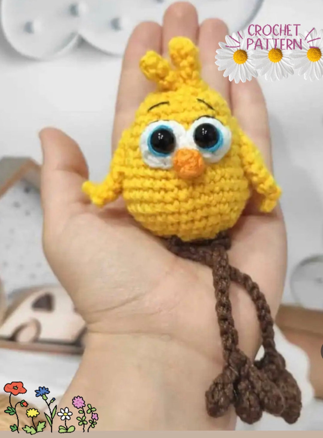 Crochet Amigurumi Chicken Pattern - Etsy