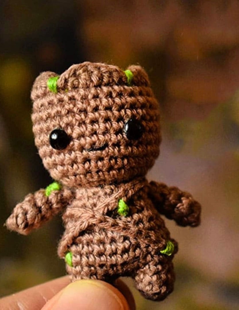 Crochet Baby Groot Amigurumi Pattern - Etsy