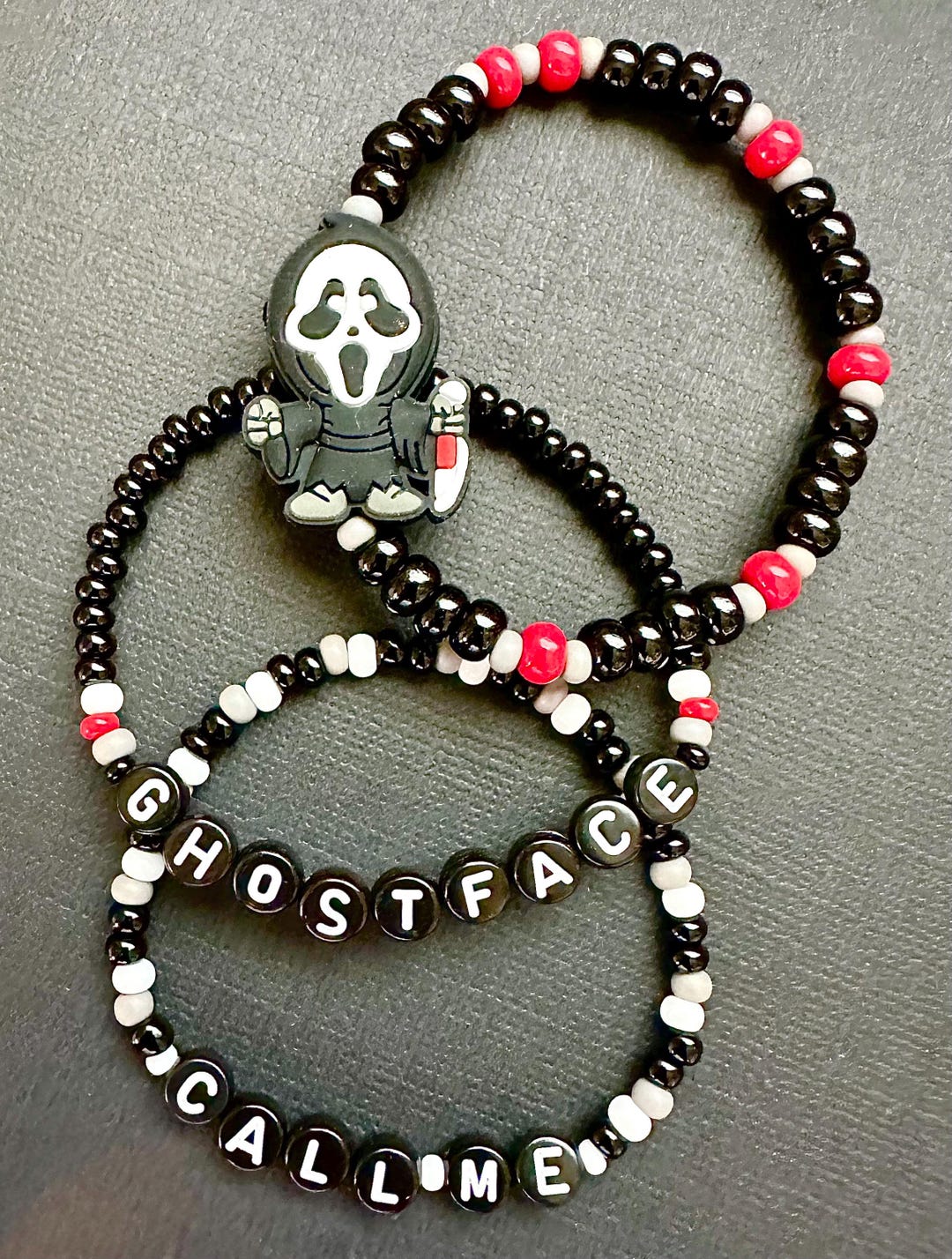 Ghostface Scary Movie Bracelets Halloween Horror Scary Mask Killer ...