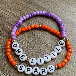 One Little Spark Bracelet Stack Set Layered Beaded Theme Park Accessory ...