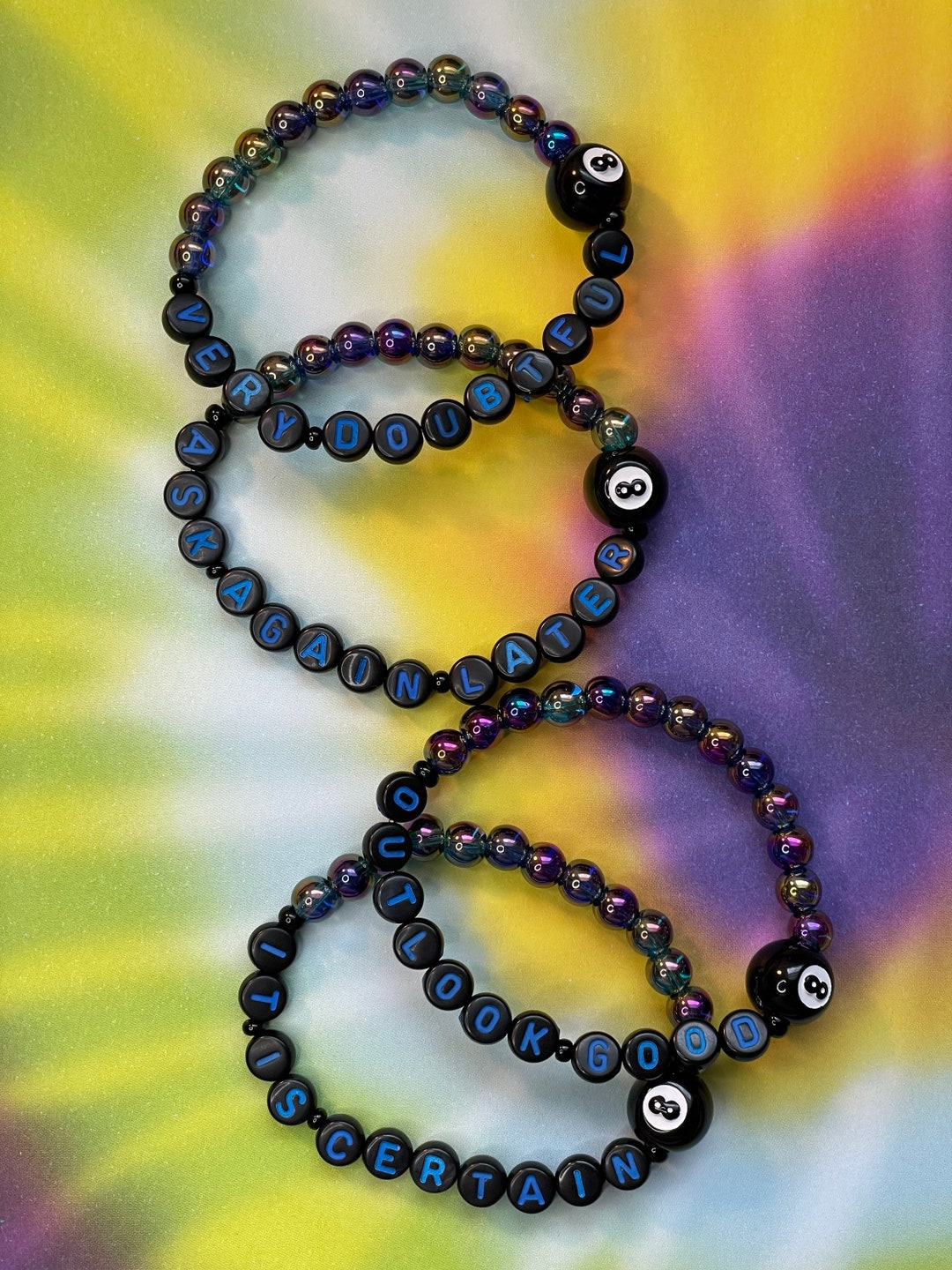 Magic 8 Ball Bracelets 90s Nostalgic Nostalgia Fashion Trend Jewelry ...