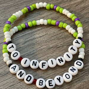 Disney Inspired Bracelets Buzz to Infinity & Beyond Toy Story Themed ...