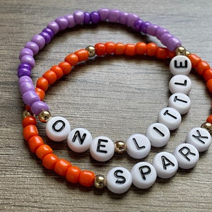 One Little Spark Bracelet Stack Set Layered Beaded Theme Park Accessory ...