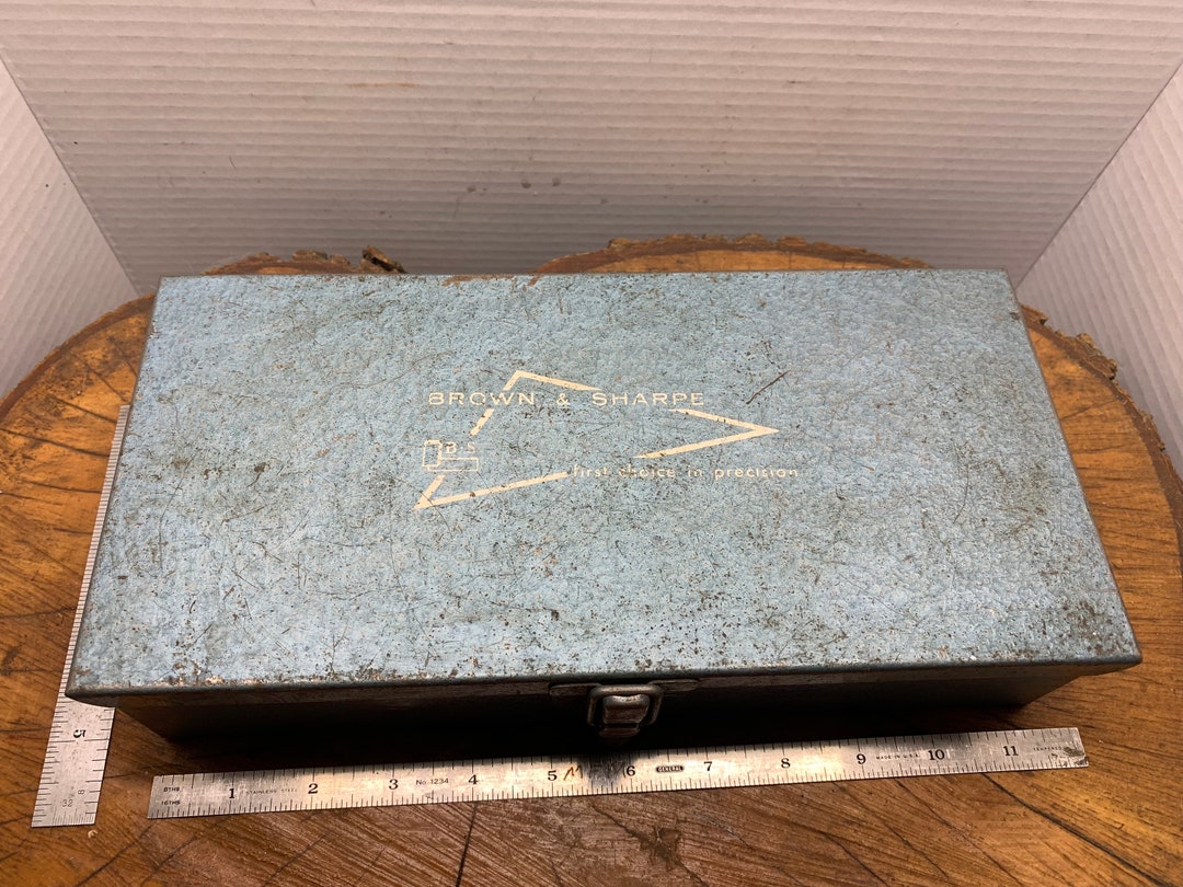 Brown & Sharpe Metal Case Box - Etsy