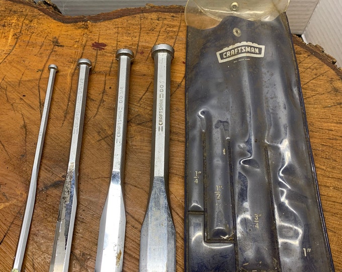 Vintage Craftsman All Steel Wood Chisel - Etsy