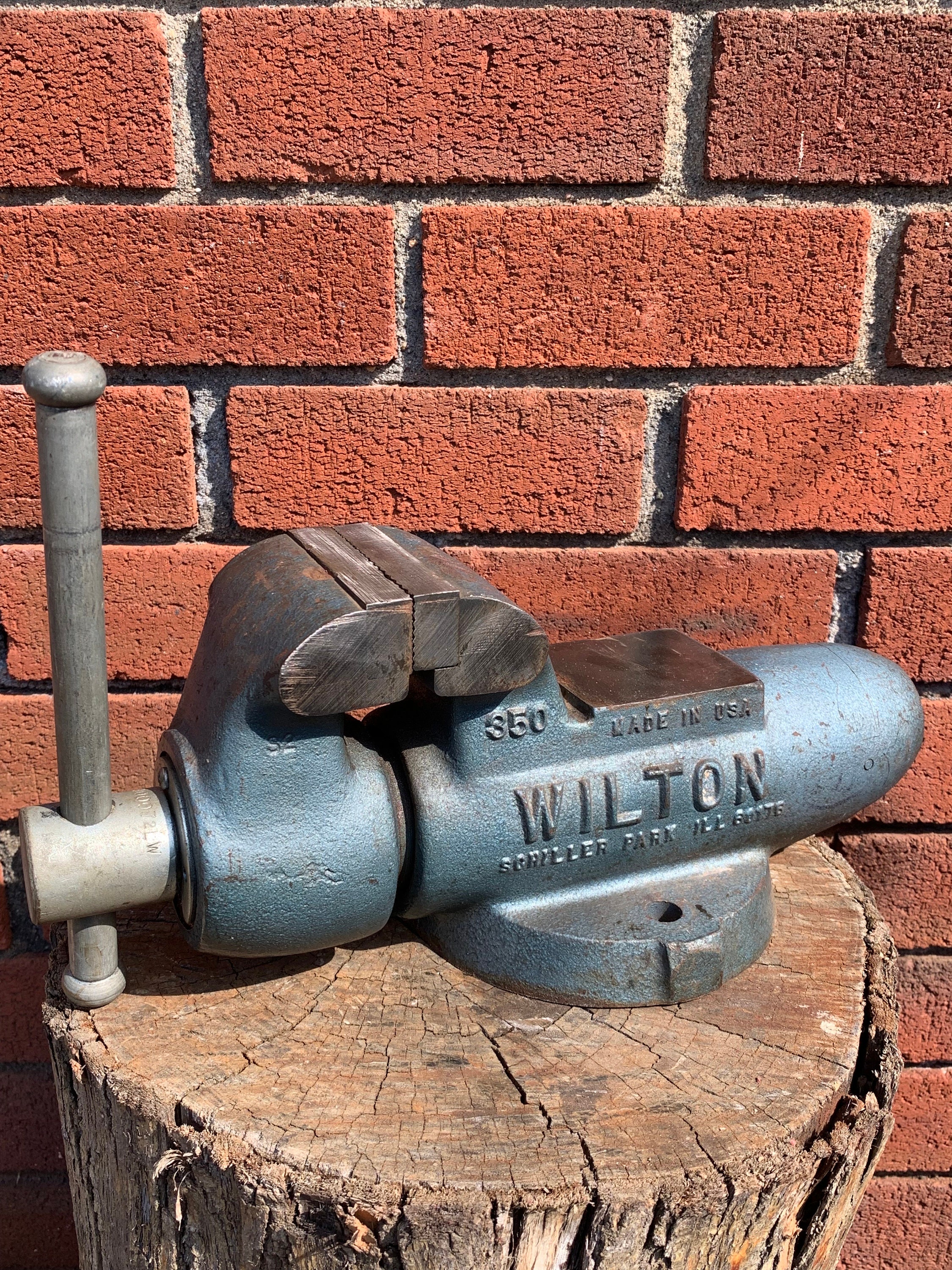 Wilton bullet vise original paint