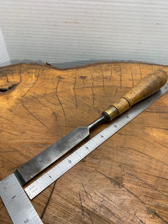 Th Witherby Vintage Wood Chisel 3 4 In. Etsy