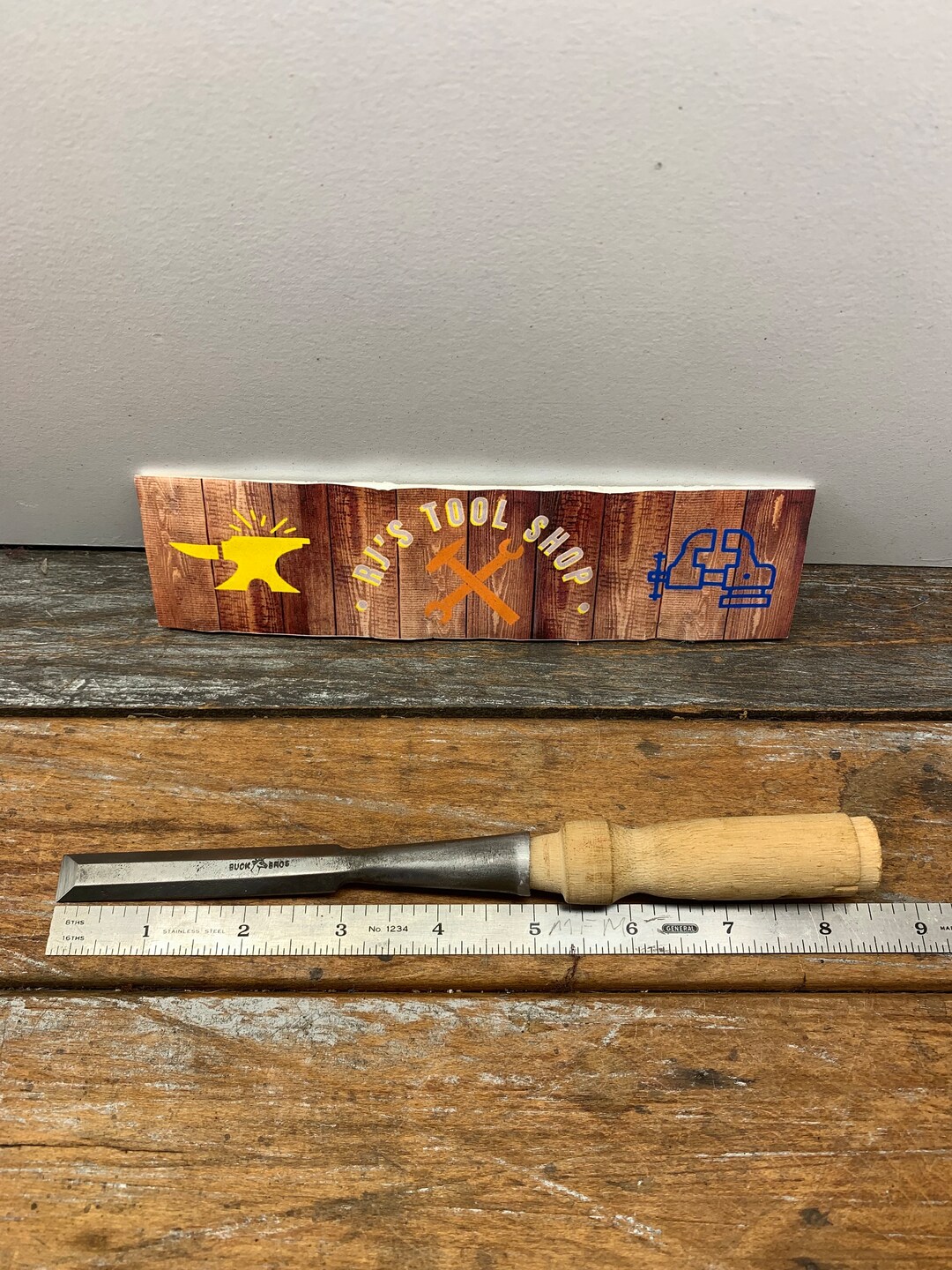 Buck Brothers Beveled Wood Chisel 1/2 - Etsy
