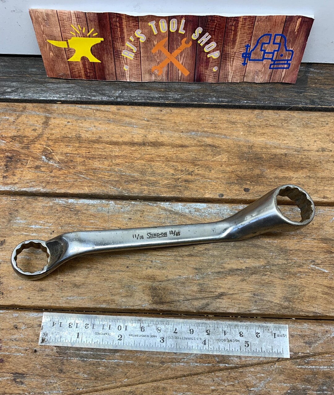 Snap on OFF SET Box Wrench 11/16 & 13/16 XS02226 USA - Etsy