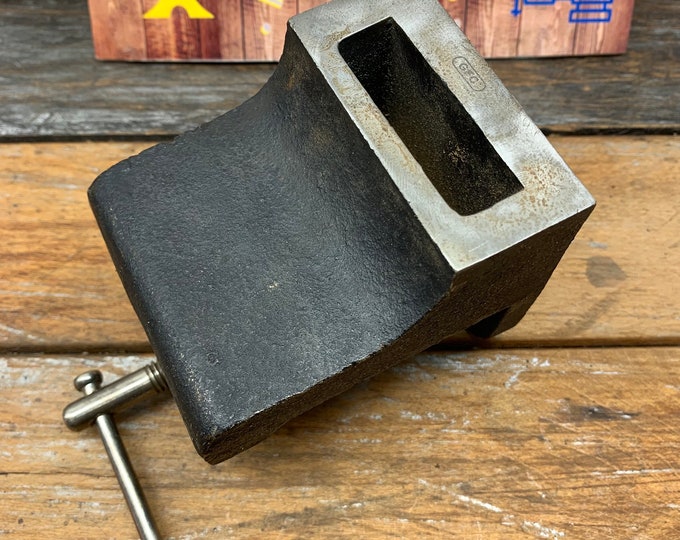 Vintage Jewelers /gunsmith Tools Anvil, Hammer, Vise, Dapping Block ...