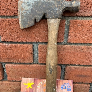 Vintage Hatchet Axe Hatchet Carpenters Roofer Drywall - Etsy