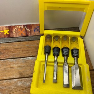 Stanley Professional Beveled Chisel Set - Etsy