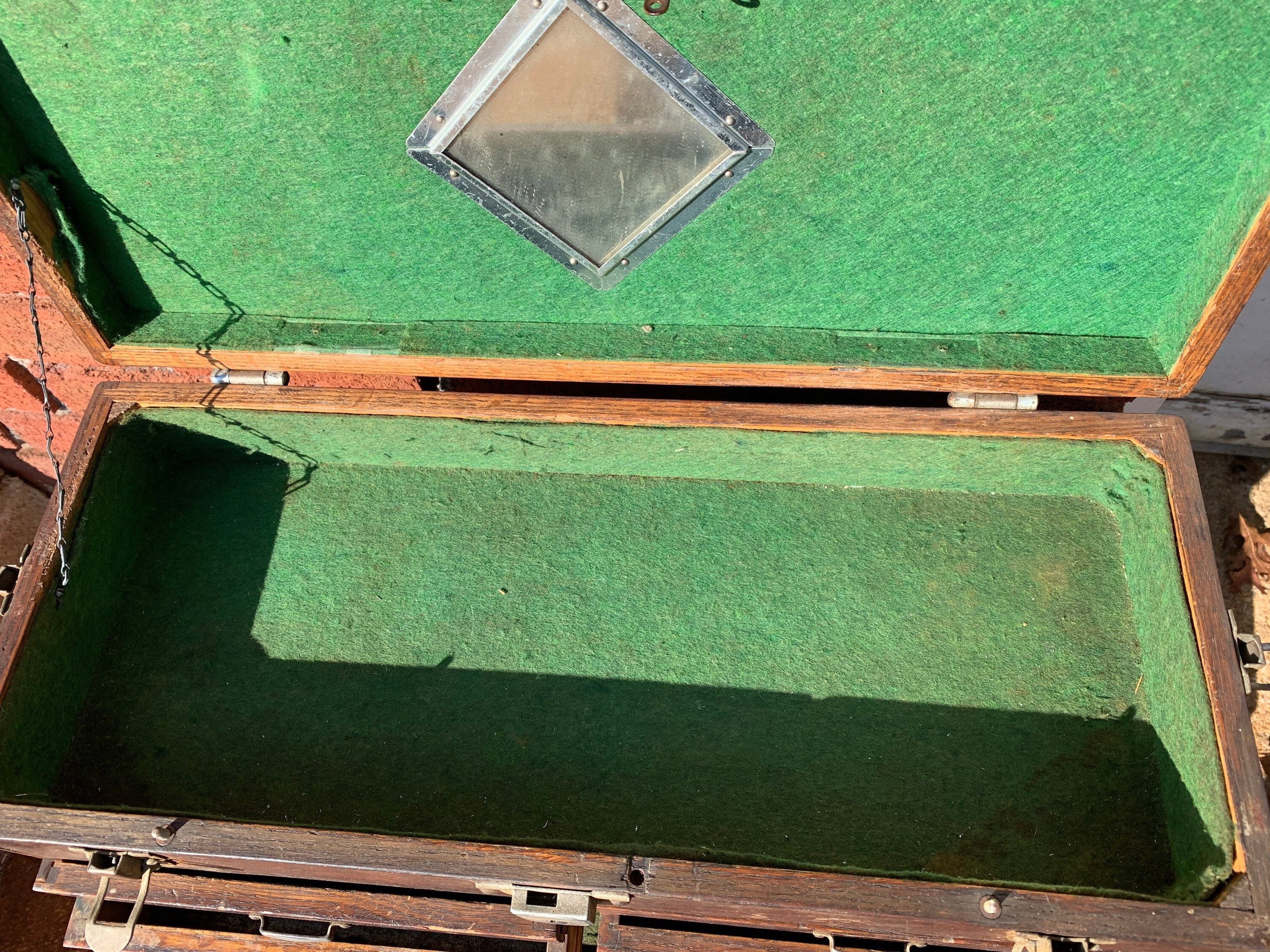 Vintage Union Machinest Toolbox Oak - Etsy