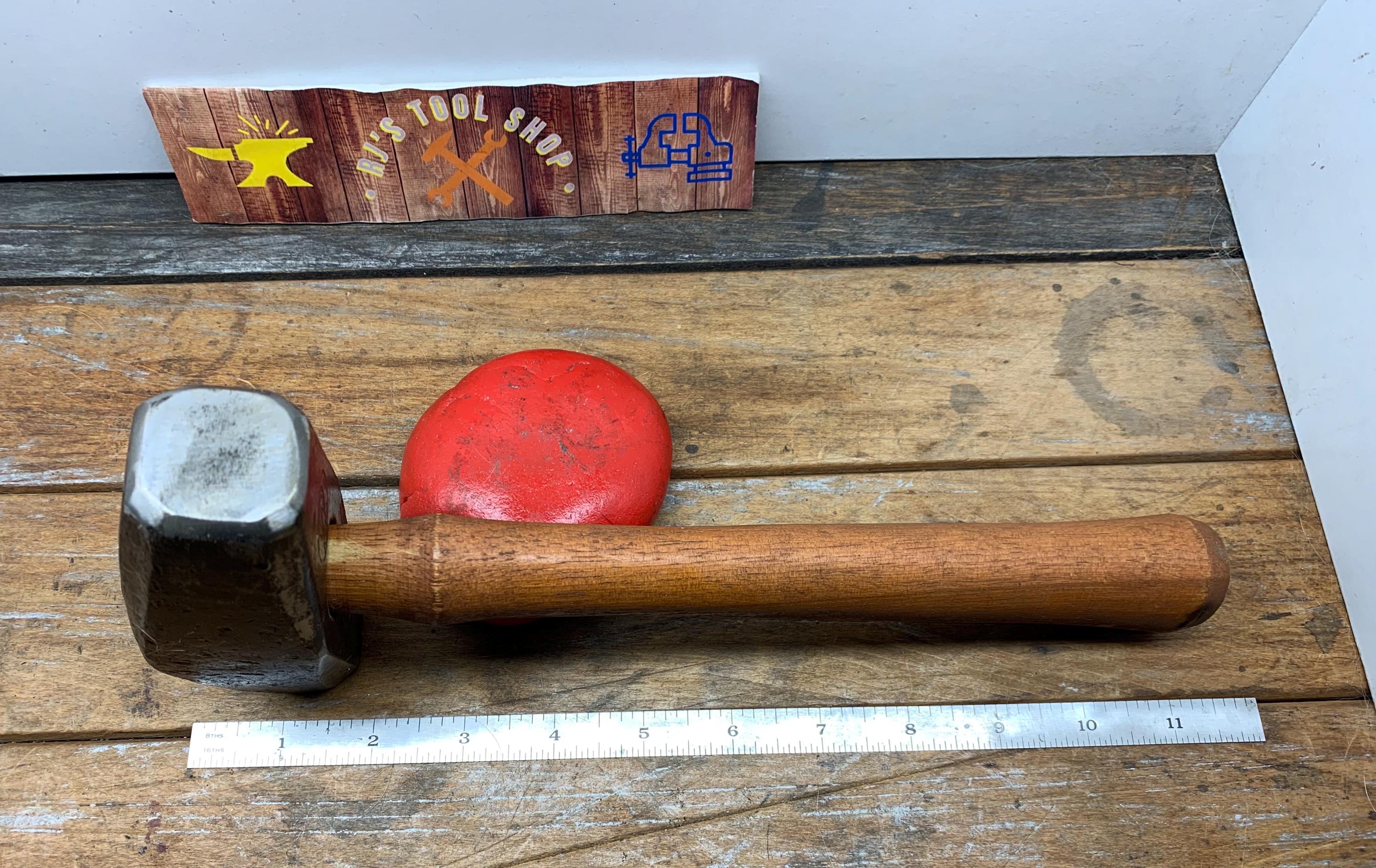 Atha 3 Lbs. Sledge Hammer New Handle USA Purple Heart Brass Copper - Etsy