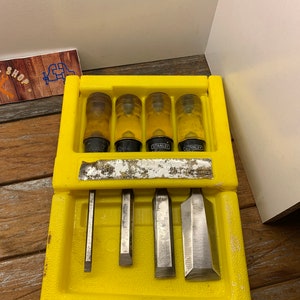 Stanley Professional Beveled Chisel Set - Etsy