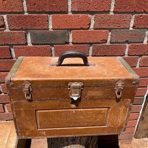 Union Machinist Oak Toolbox No.368 - Etsy