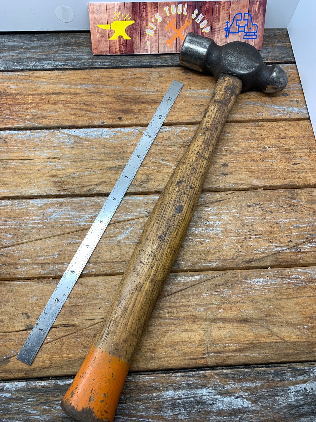 Vintage Williams Ball Peen Hammer - Etsy