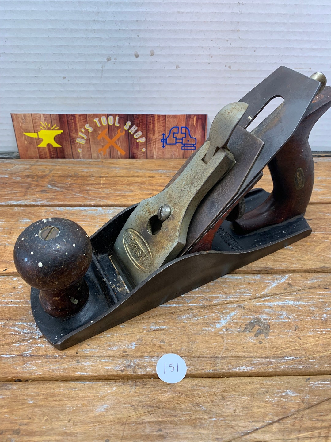 Craftsman Woodworking Plane Like Stanley No. 4 - Etsy