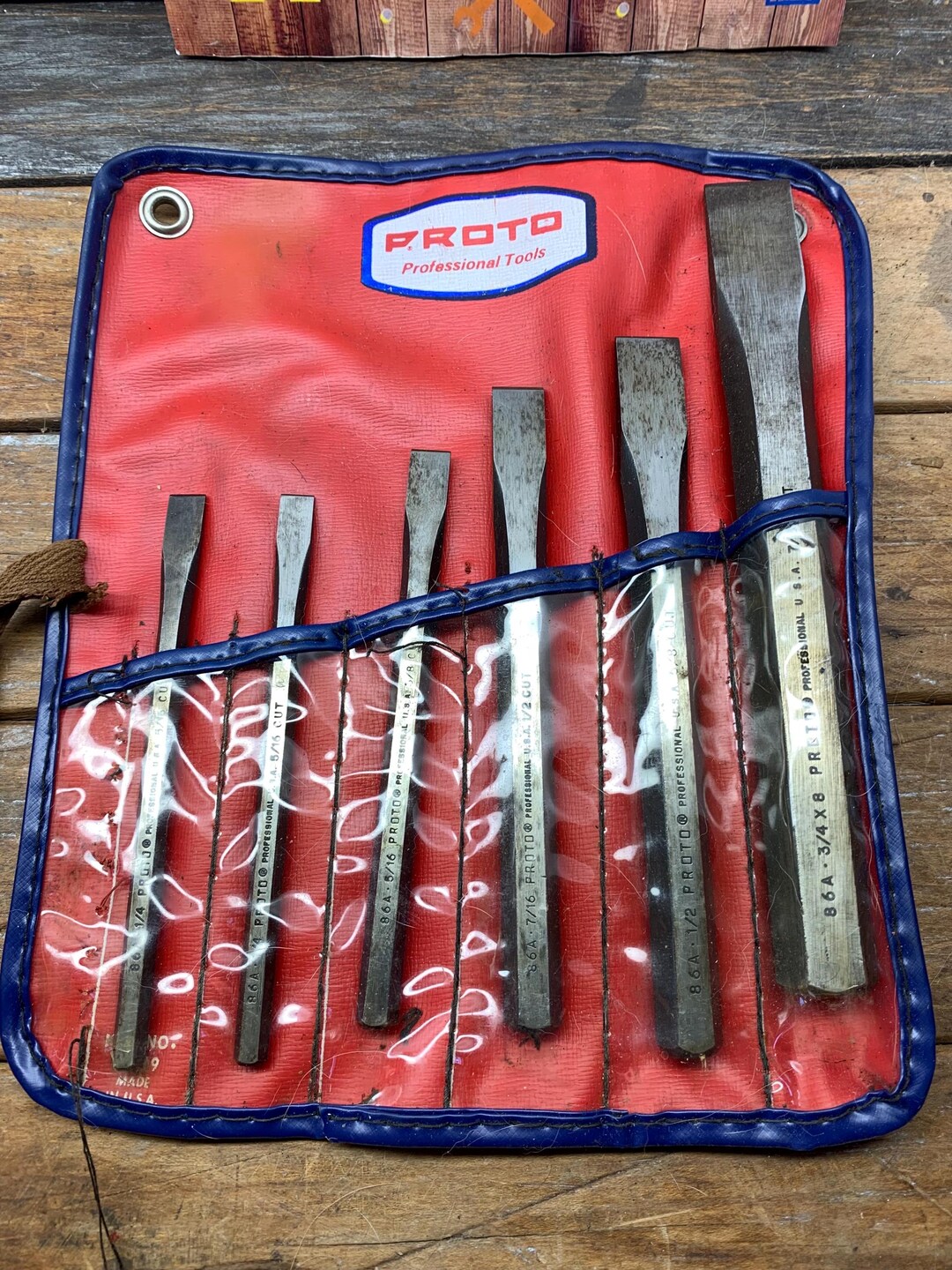 Proto Professional Mechanic Chisel Set - Etsy