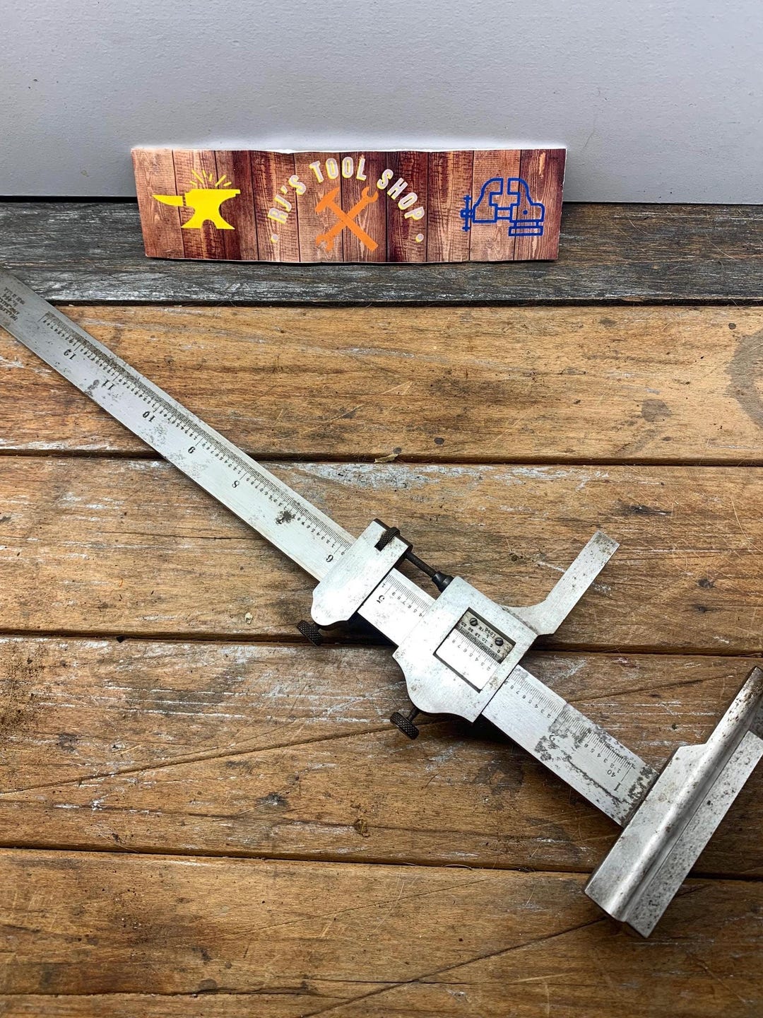 L.S. Starrett Co. Athol Mass. 18” Vernier Height Guage - Etsy