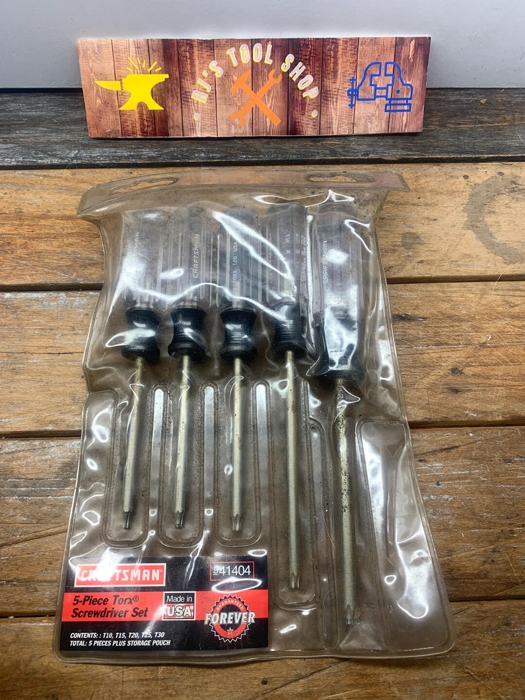 Vintage Craftsman Torx Screwdriver Set 5 Pcs - Etsy