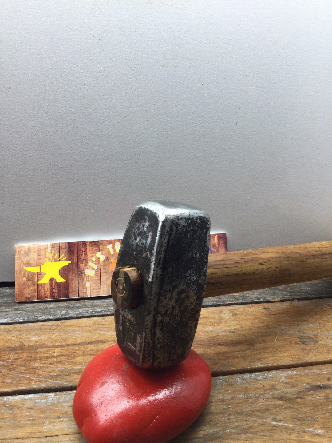 Vintage Atha Lump Hammer 2 Lbs Brass Copper Bling - Etsy