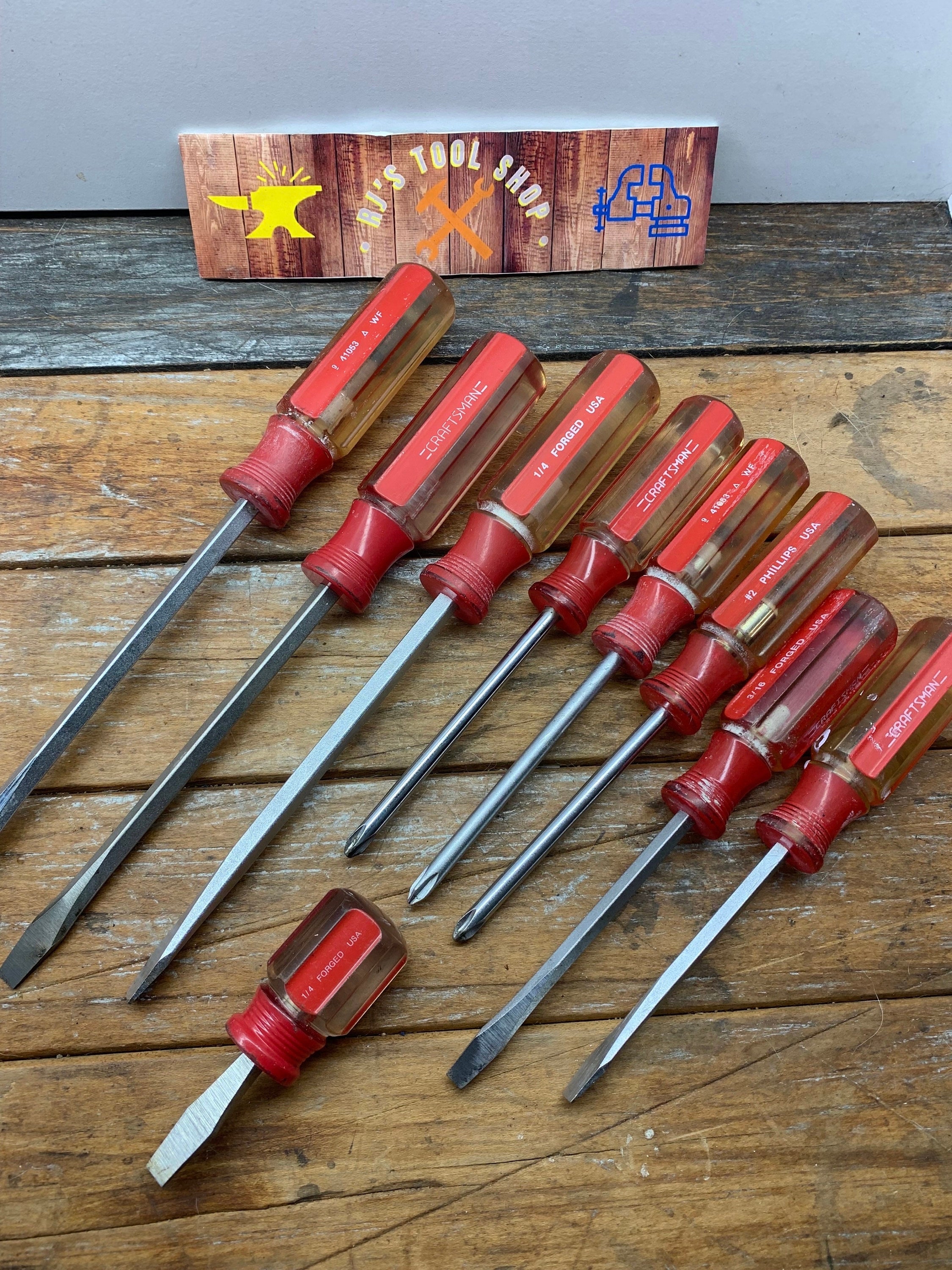 Vintage Craftsman WF Screwdriver Phillips Etsy