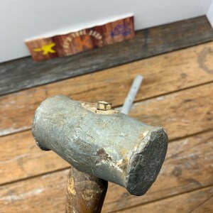 Vintage Lead Mallet Hammer - Etsy