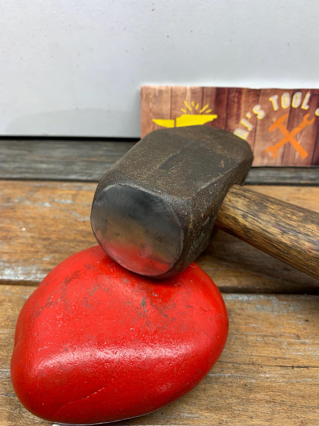Marked 3 Lbs. Lump Sledge Hammer Purple Heart Wedge - Etsy